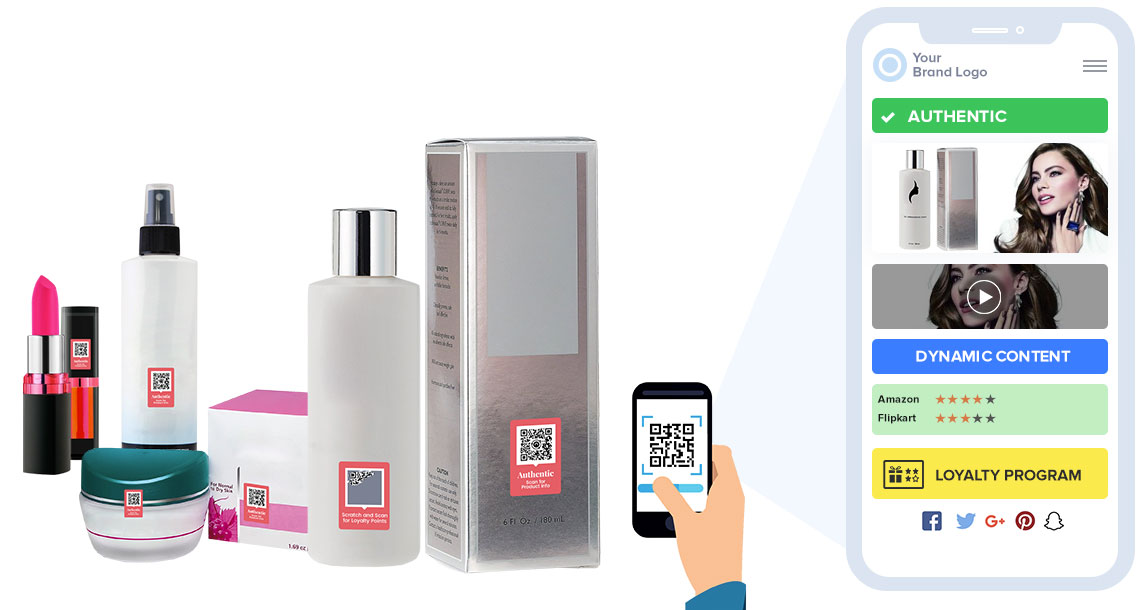 Anti-Counterfeit Solution for Cosmetics Brands